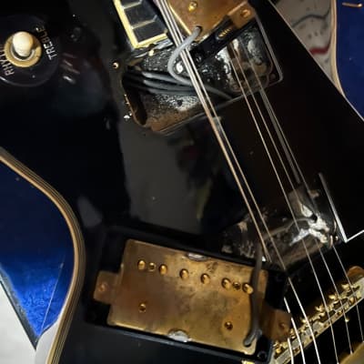 Burny RLC-80 Les Paul custom 1980s Black Rare japan made | Reverb