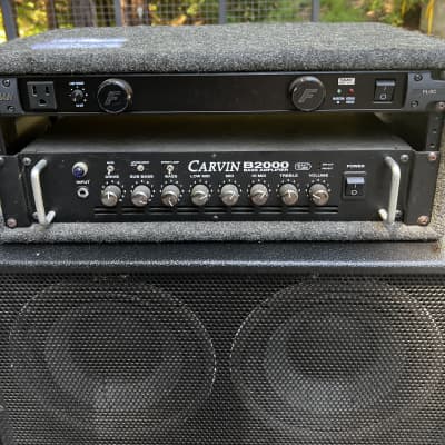Carvin B2000 bass amp 2015 - Black | Reverb
