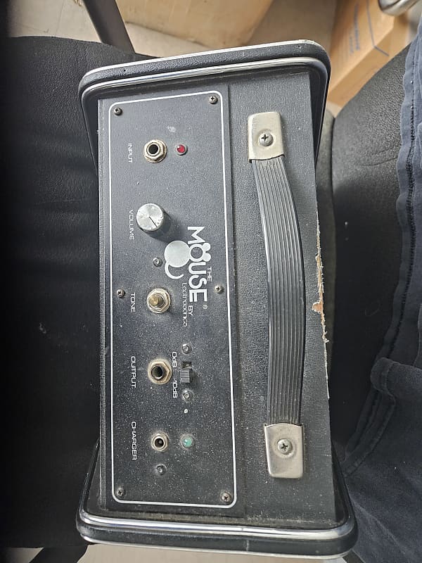 The Mouse rechargeable amp Lectrosonics Mid 90s - Black | Reverb