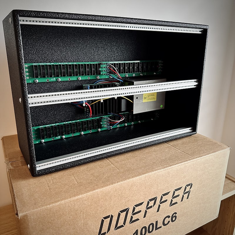 Doepfer A-100 LC6V Powered Eurorack Case - Black | Reverb