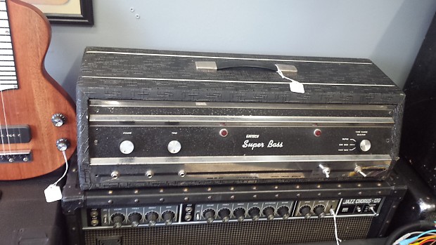 1967 Gretsch Super Bass Electric Guitar Amplifier Head - | Reverb