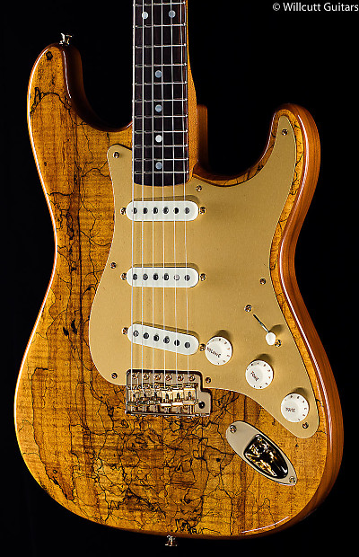 Fender Custom Shop Artisan Spalted Maple Stratocaster (370) | Reverb