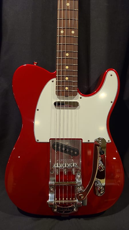 Custom Fender Telecaster Candy Apple Red Bigsby Pure Vintage | Reverb