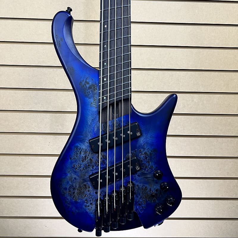 Ibanez Bass Workshop EHB1505MS Bass Guitar - Pacific Blue | Reverb