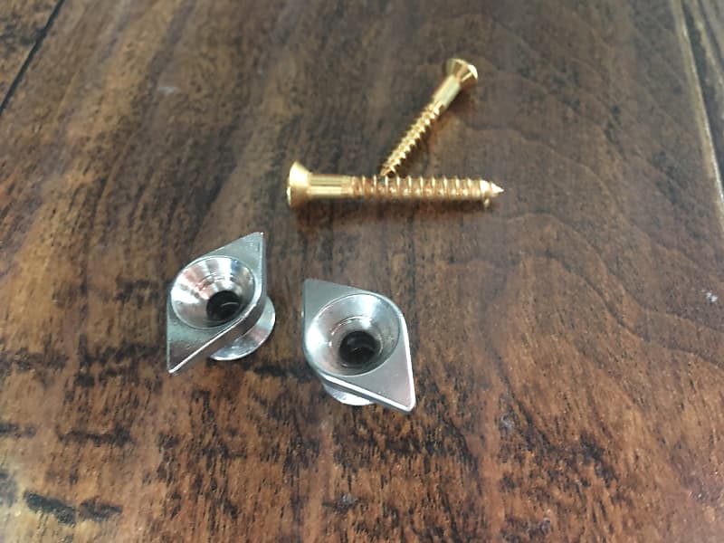 Gibson Posi-Lok Strap Lock Buttons VINTAGE 1970s 1980s | Reverb