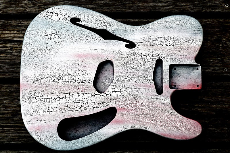 Telecaster Thinline body, super light | Reverb