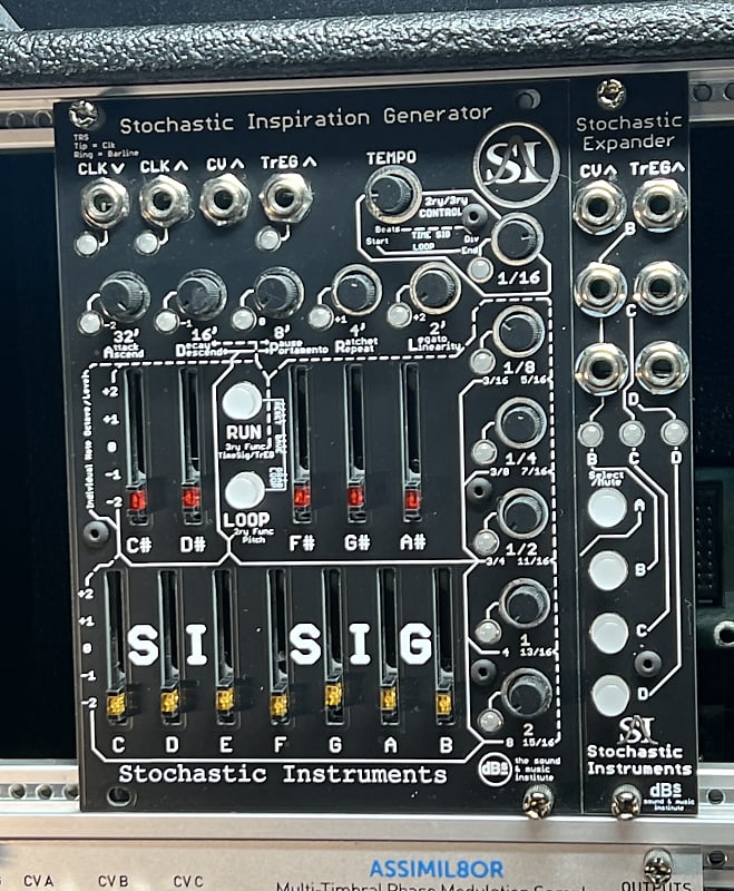 Stochastic Instruments Stochastic Inspiration Generator and | Reverb