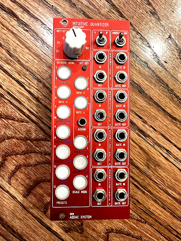 ADDAC System 207 Intuitive Quantizer 2020-2023 - Red | Reverb