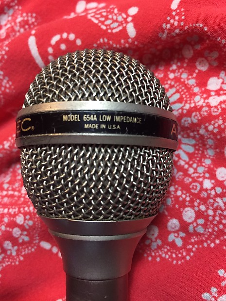 Vintage Altec Dynamic Mic, 654a, Sounds Great Low Impedence, | Reverb