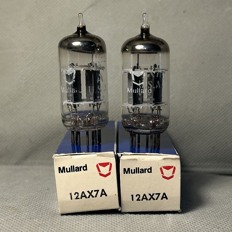 Mullard Branded GE 12AX7A 1970-1989 7025 ECC83 NOS Preamp | Reverb
