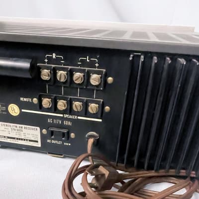 Sony STR-6055 AM/FM Stereo Receiver 1971-74 Silver | Reverb