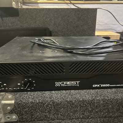 Crest Cpx2600 power amplifier | Reverb