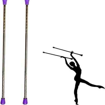 Twirling Baton 21 Inches Marching Baton Spinning Dance Baton | Reverb