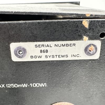 BGW 320 B Commercial Power Amplifier Amp | Reverb