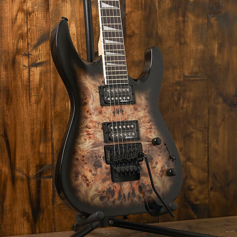 Jackson JS Series Dinky JS32 DKAP - Transparent Black Burst | Reverb