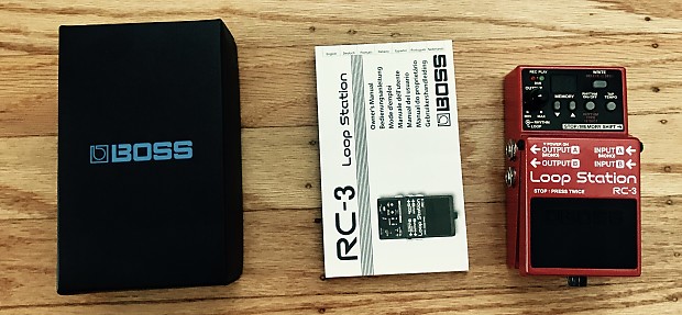 Boss RC-3 Loop Station | Reverb