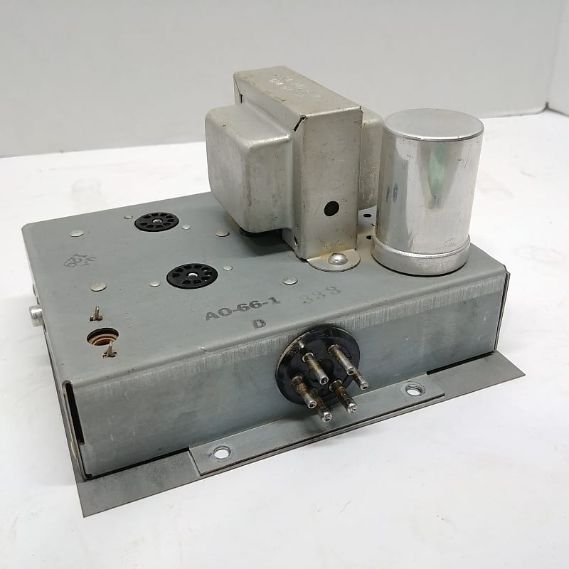 Vintage 1967 Hammond AO-66 Tube Reverb Amplifier Chassis 6GW8 | Reverb