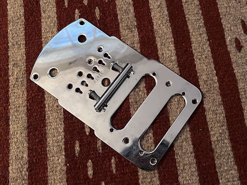 1950s Fender Stringmaster lap steel guitar bridge plate D6 | Reverb