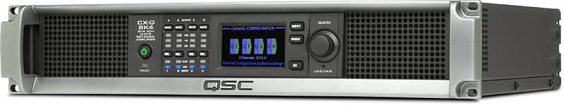 QSC CX-Q8K4 Four-Channel Network Amplifier 8000 W for the | Reverb