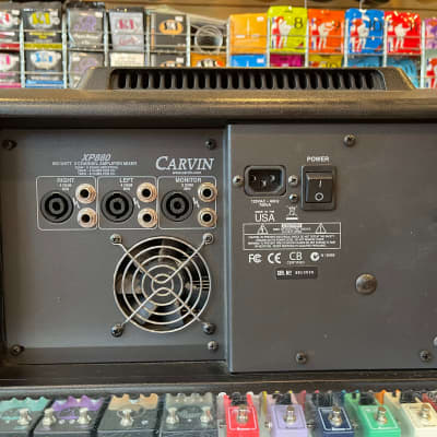 Carvin XP880 Powered Mixer- Black | Reverb