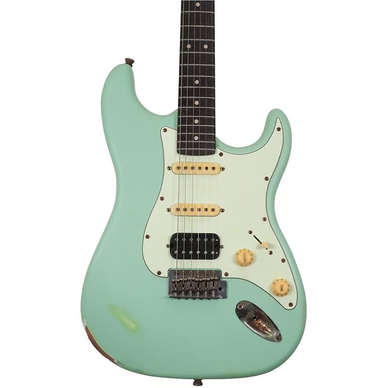 Jet JS-400 HSS Relic Electric Guitar - Seafoam Green | Reverb