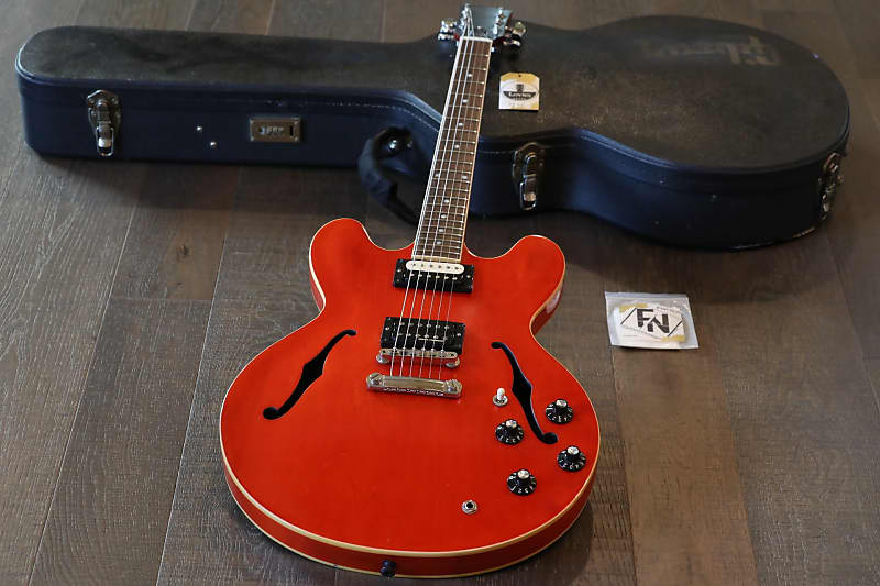 2002 Gibson ES-333 Double-Cut Semi-Hollow Electric Guitar | Reverb