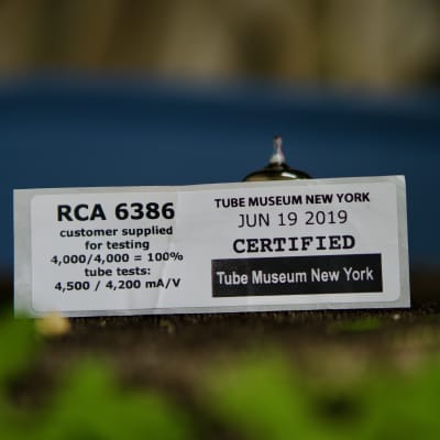 NOS RCA 6386 Vari-Mu Tube 1970s - BRAND NEW! STA-LEVEL! | Reverb