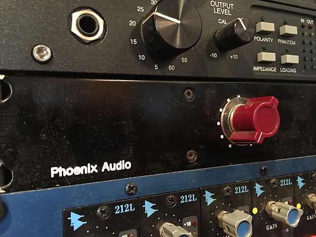 Neve 1272 Preamp Pair racked by Phoenix Audio | Reverb