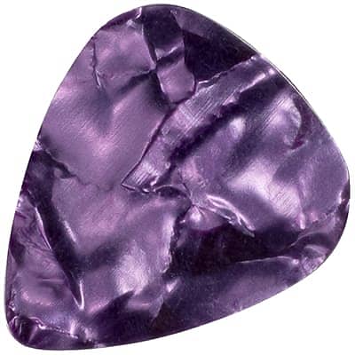 Picato Purple Pearl Picks, 12 X Heavy | Reverb