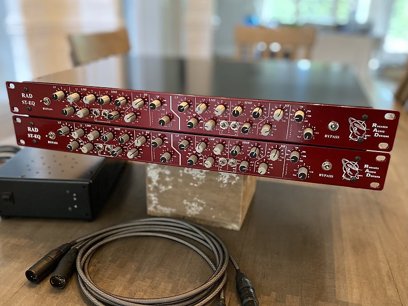 Vintage SSL Black Knob Stereo EQ Custom Made By Rhoades Audio | Reverb