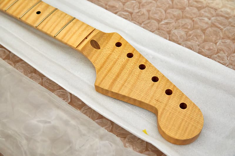 Stunning Musikraft 5A Private Reserve Quartersawn Flame Maple | Reverb