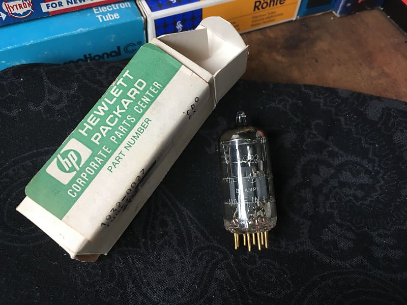 Amperex 6922 hp edition, 1962 hifi audio tube, vintage | Reverb