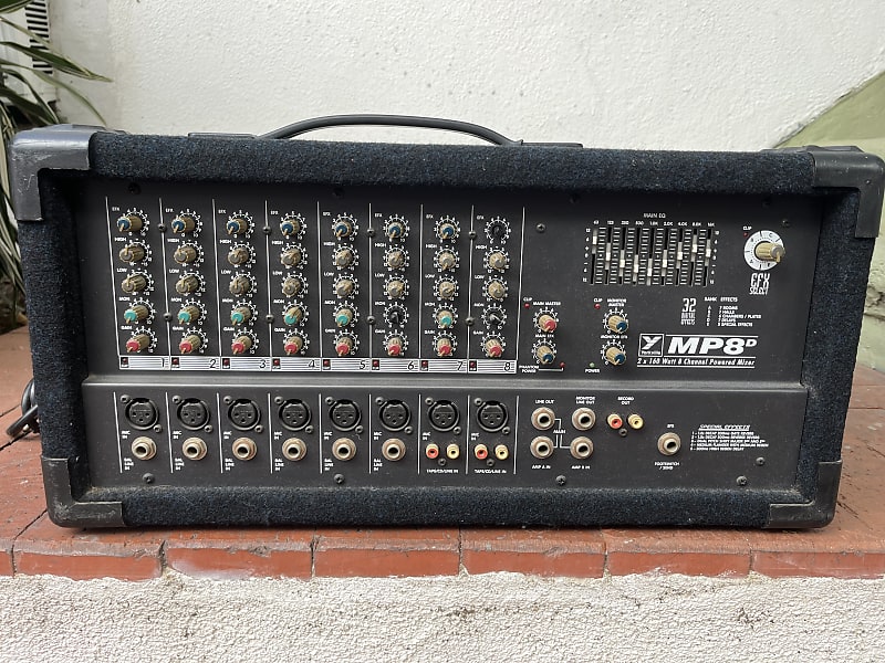 Yorkville MP8D 2 x 160 watt 8 channel powered mixer 2010 - | Reverb