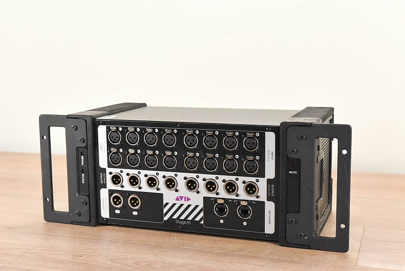 AVID Stage 16 Remote I/O for S3L Digital Mixing System | Reverb UK