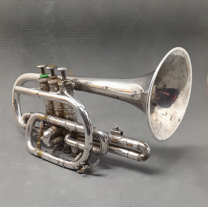 Vintage Besson Brevete cornet 49938 | Reverb