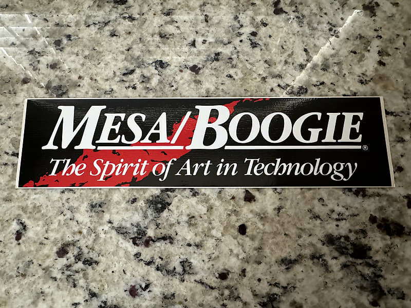 Mesa Boogie Vintage Bumper Sticker | Reverb