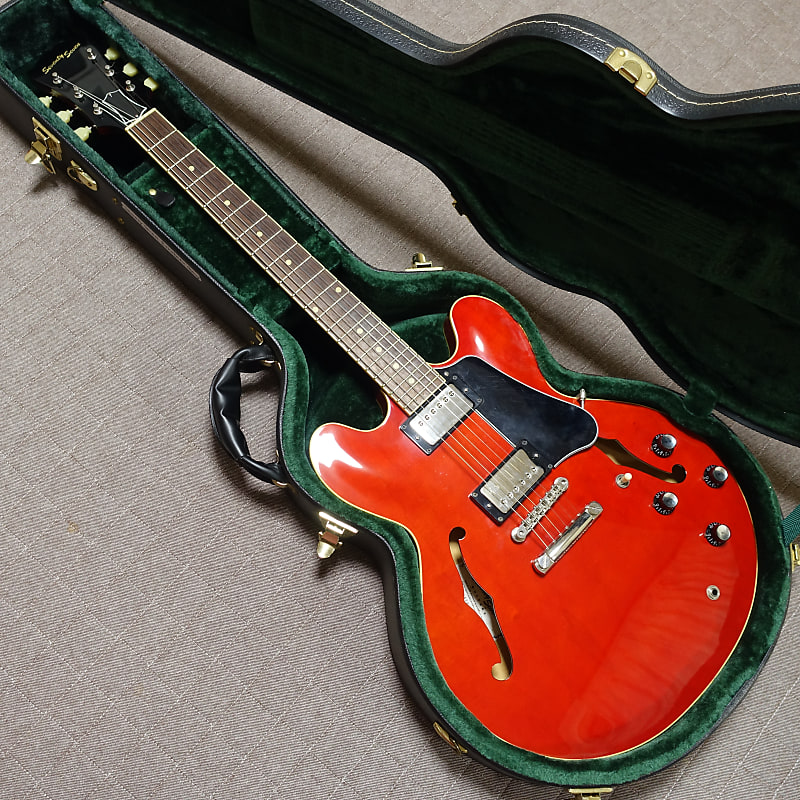 Deviser Seventy Seven EXRUBATO-STD-H Cherry Red 335 | Reverb Canada