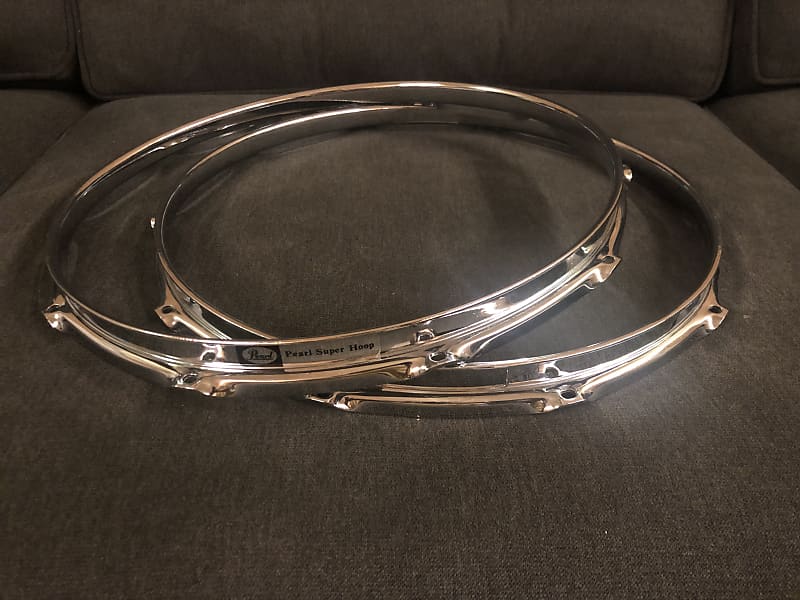 Pearl Superhoop 14” x 10 lug (pair) | Reverb