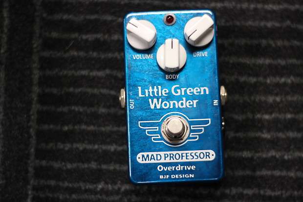 Little Green Wonder Overdrive Pedal Green Metallic | Reverb
