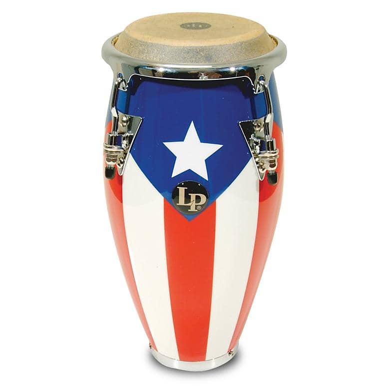 LP Mini Tunable Conga Puerto Rican Flag | Reverb