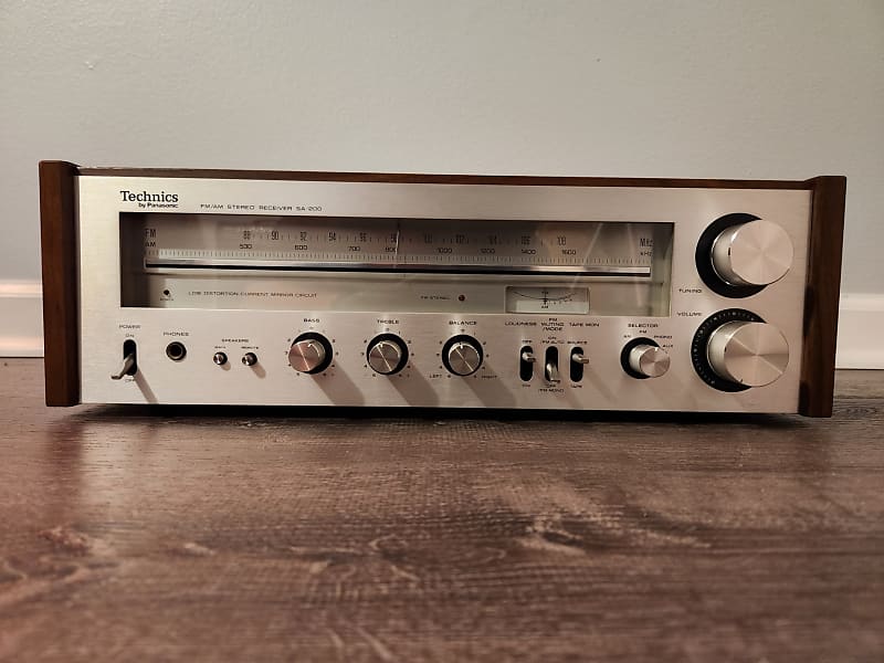Technics SA-200 AM/FM Stereo Receiver - 25 Watts per Channel | Reverb
