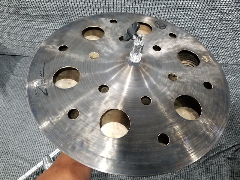 16" Cymbal stack Zultan and Sabian AAX Studio - Dark | Reverb