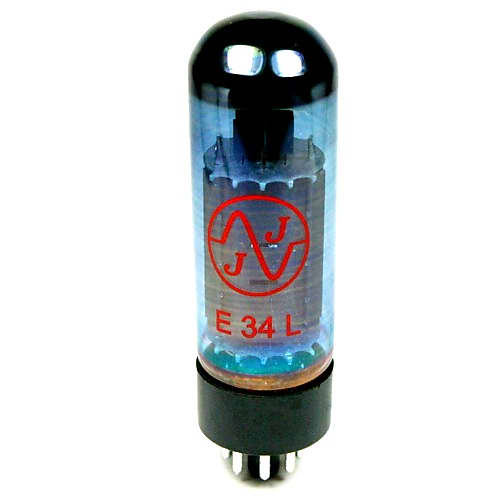 JJ Power Vacuum Tube, E34L Blue Glass, Single | Reverb