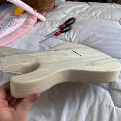 Warmoth Telecaster Poplar 3-piece Body - 2022 - | Reverb Deutschland