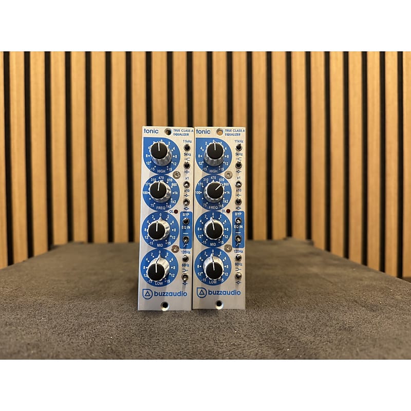 Buzz Audio Tonic 500 Series Class-A Equalizer (Pair) | Reverb