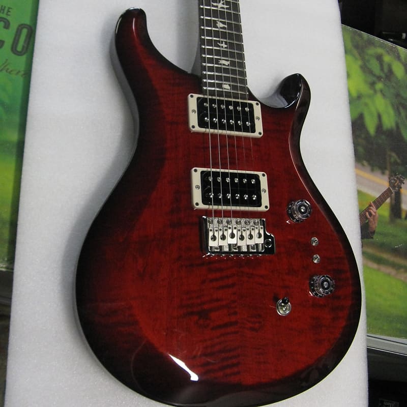 PRS USA S2 Custom 24-08 2024 - Fire Red Burst W/Gig Bag | Reverb