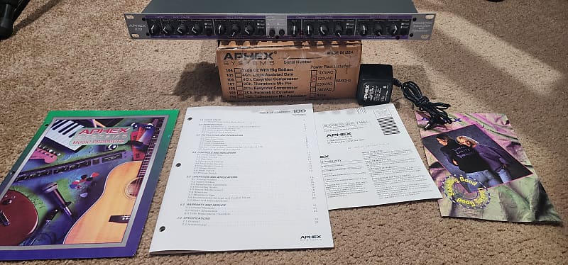 Aphex 109 parametric equalizer | Reverb