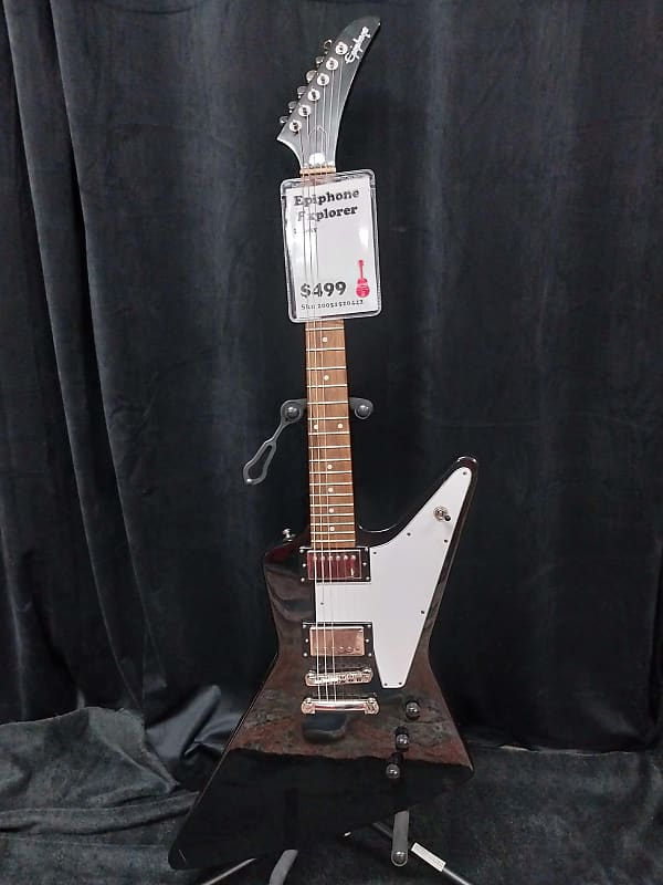 Epiphone Explorer - Ebony | Reverb