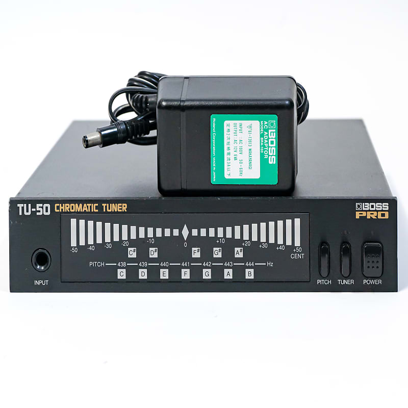 Boss Pro TU-50 Chromatic Tuner Rack Mount Effects Unit with | Reverb