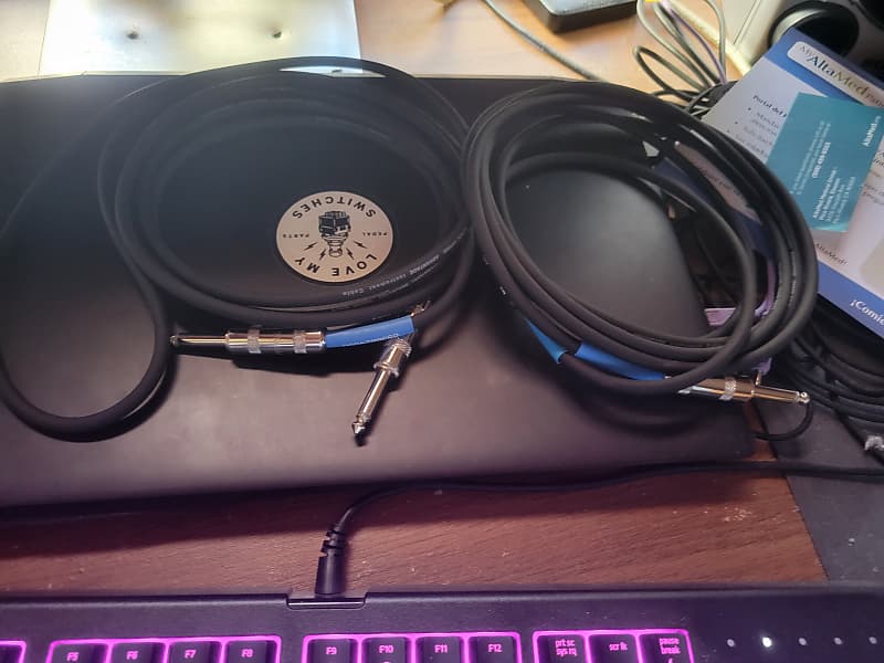 Live Wire Instrument Cable Black | Reverb